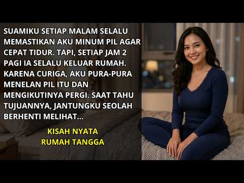 TIAP MALAM DICEKOKI PIL TIDUR LALU SUAMI KABUR, PAS AKU INTIP RAHASIANYA BIKIN JANTUNG MAU COPOT!
