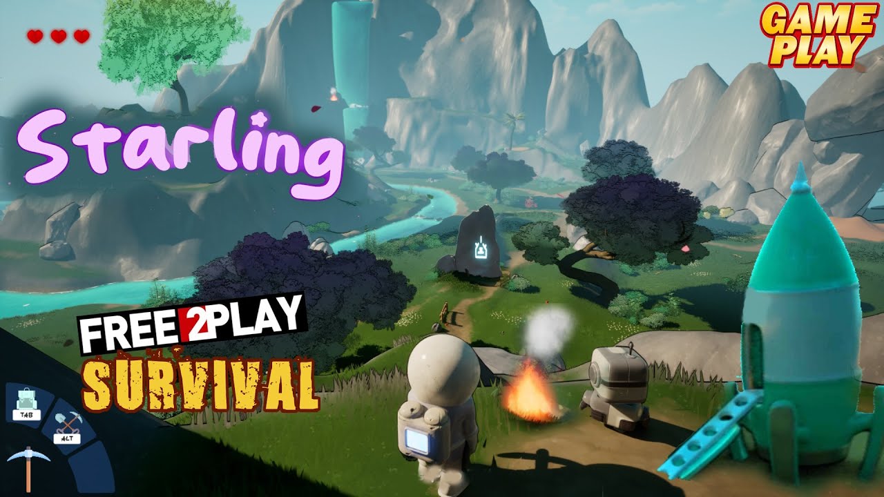 Starling Gameplay PC steam Free to Play Relax Survival Adventure Game ...