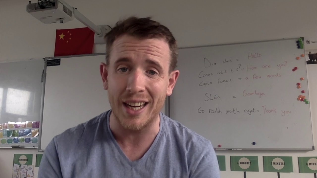 Irish Language in Irish Schools - YouTube