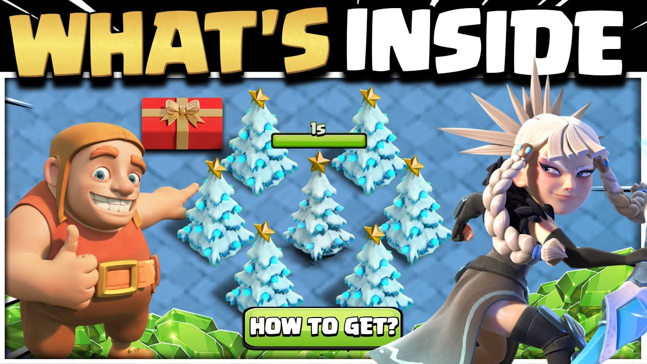 What's Inside NEW 2025 Clashmas Tree - How to Get More Clashmas Tree in ...
