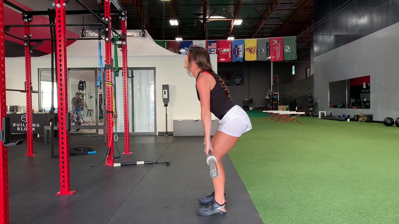 Hang Clean Progression #3 - YouTube