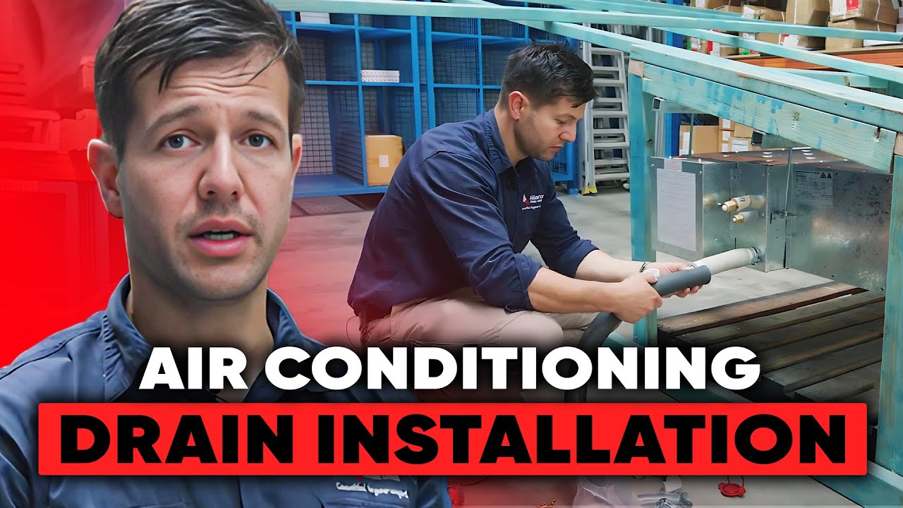 How to Install a Drain on an Ducted C Indoor Fan Coil - Step-by-Step ...