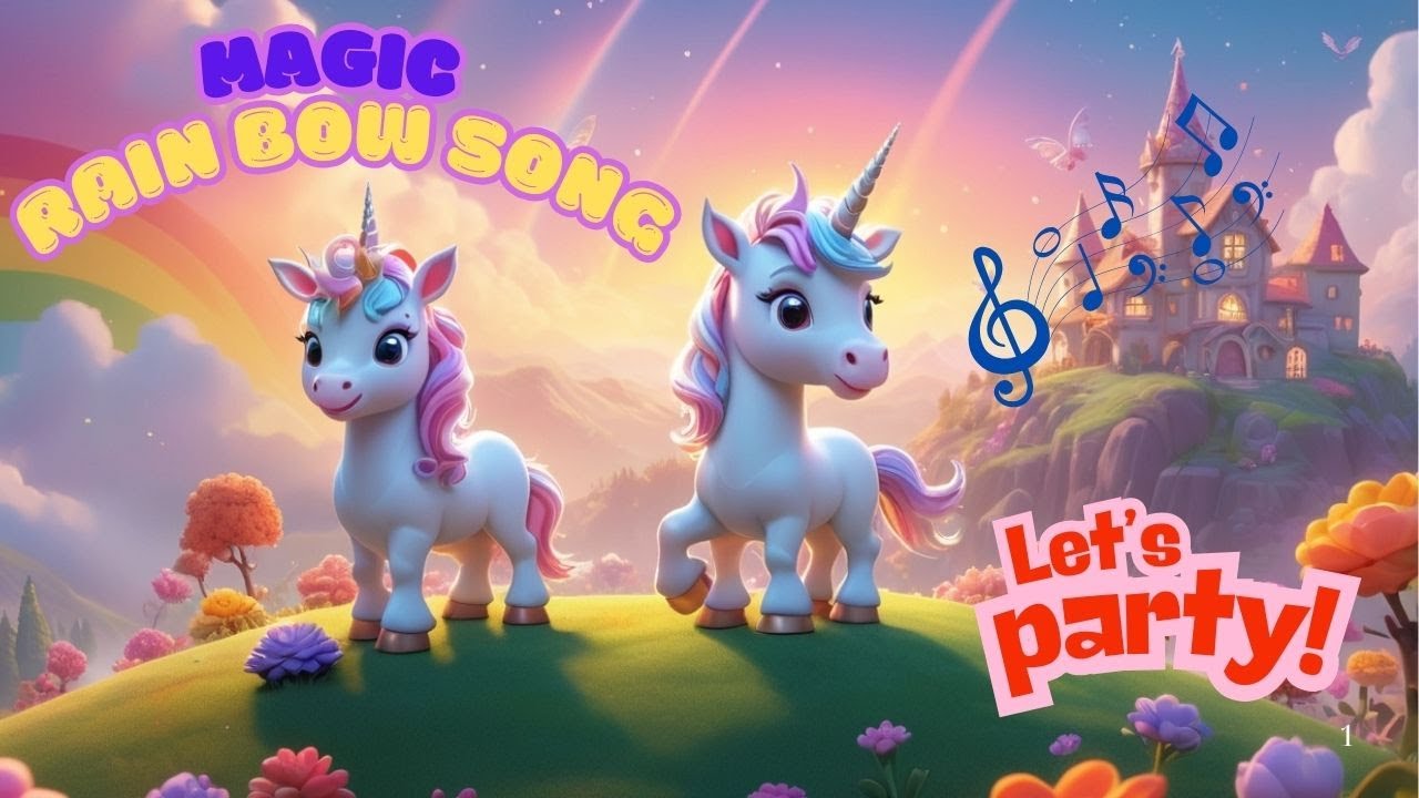 🌈 Magic Rainbow Song | Learn Colors for Kids | Fun Baby Dance & Sing ...