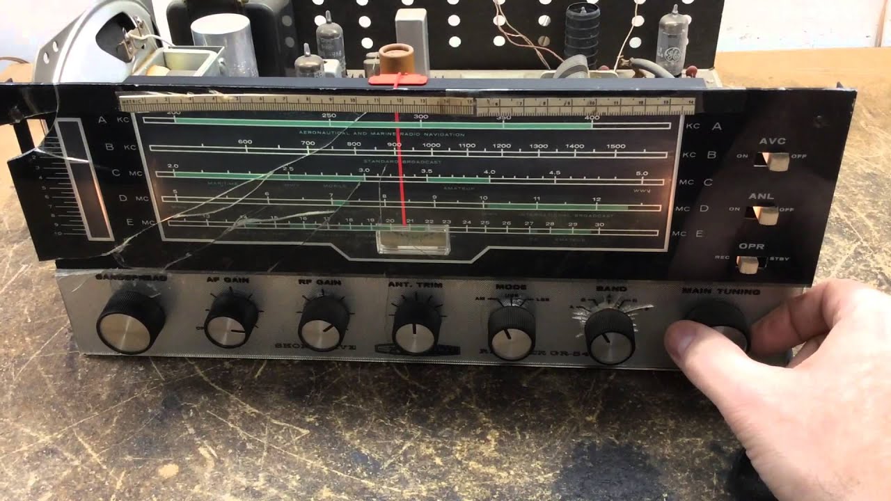 Heath Heathkit GR-64 - YouTube