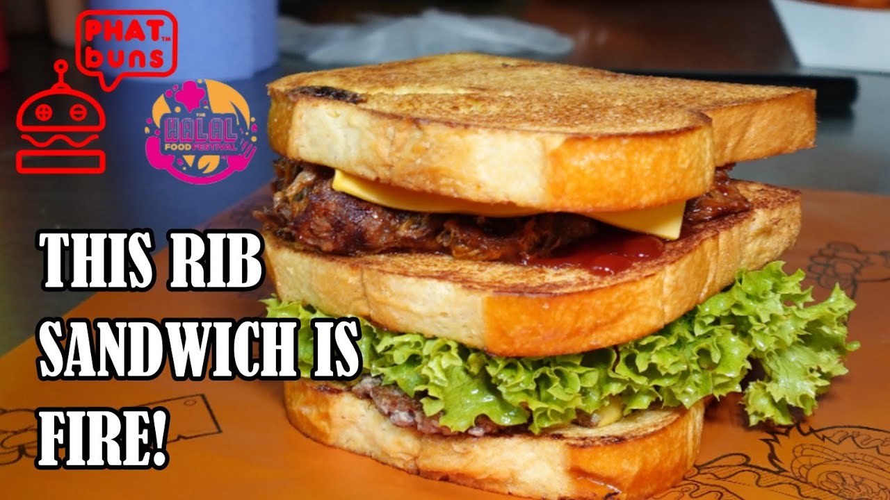 This Rib Sandwich Is Fire! | New Menu Launched At Phat Buns with 30% ...