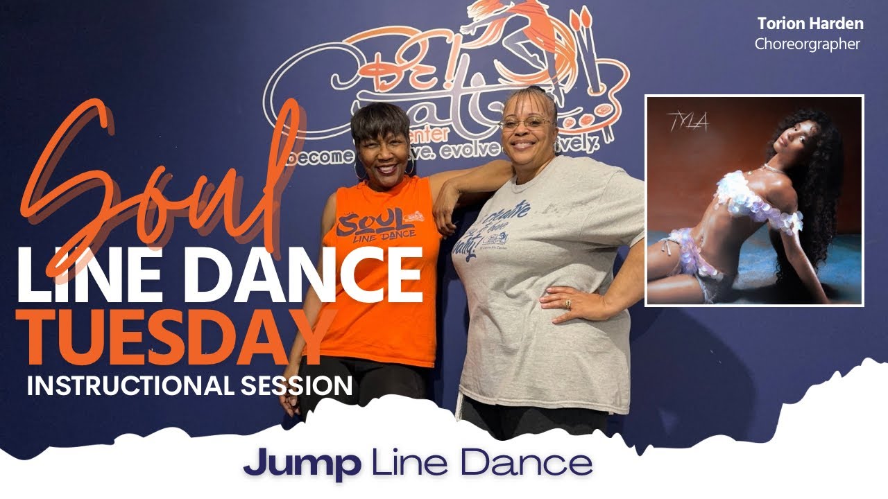 Soul Line Dance Tuesday LIVE! - “Jump” Line Dance Instructional Session ...