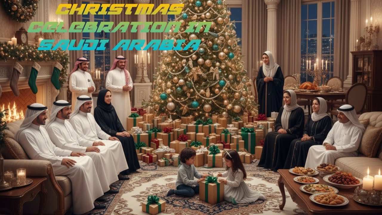 prepare for Christmas in Saudi Arabia now - YouTube