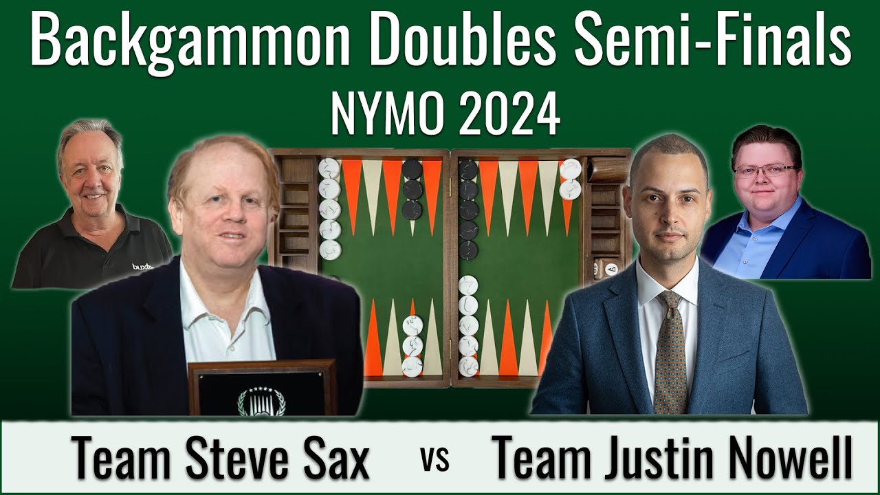 NYMO 2024 Doubles Semi-Finals - Team Steve Sax vs Team Justin Nowell ...