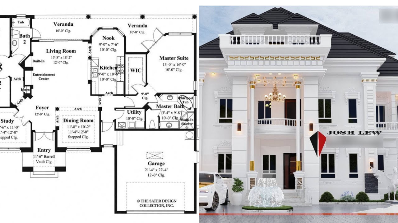 Latest Modern Design Review Luxury ( Building Plan And 3D ) - YouTube