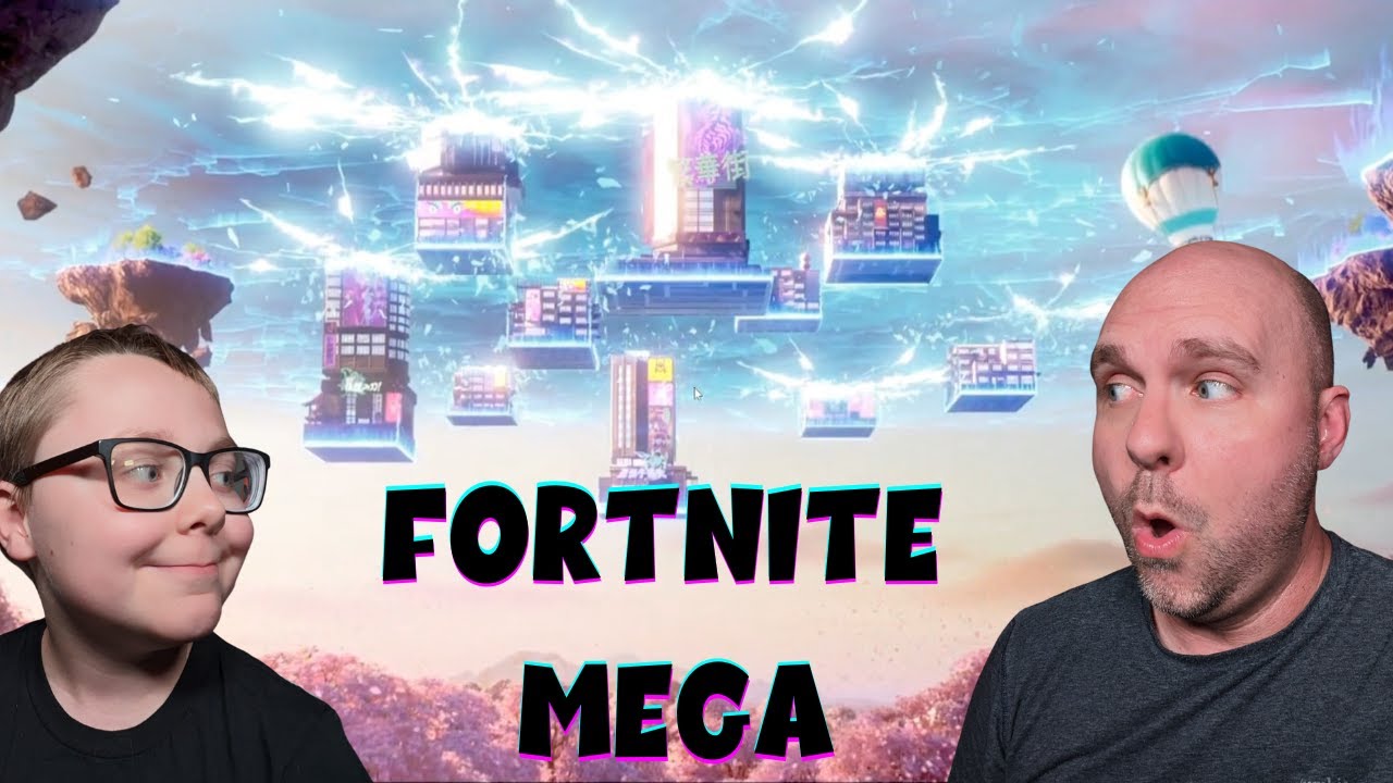 Fortnite MEGA is HERE ! Our first look at all the New Weapons and POI's ...