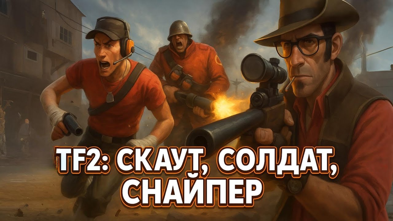 Fortnite x Team Fortress 2 (TF2) Челлендж | Скаут, Солдат, Снайпер ...