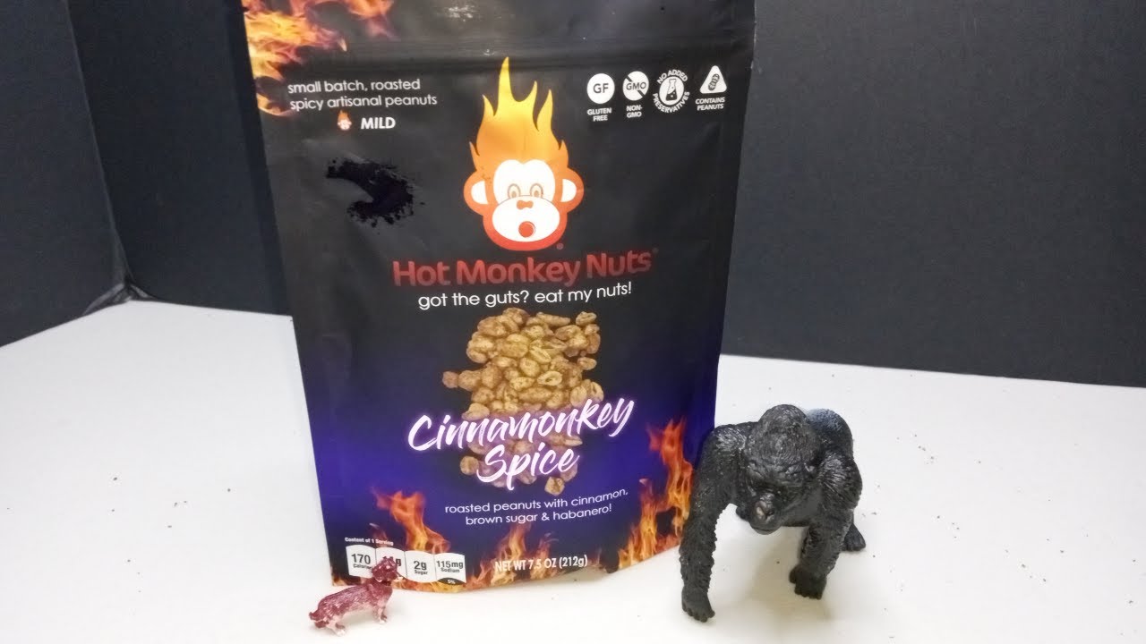 Unboxin Doxin - Hot Monkey Nuts Mild Cinnamonkey Spice Peanuts - YouTube