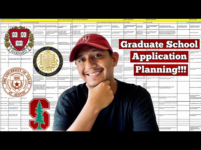 Applying To Graduate School