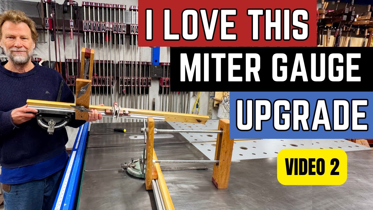 1180. My Perfect Miter Gauge Upgrade (2 of 5) – An Easy Woodworking DIY ...