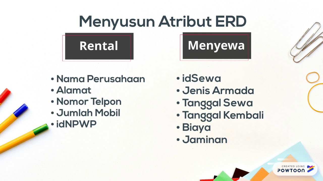 ERD RENTAL MOBIL - YouTube
