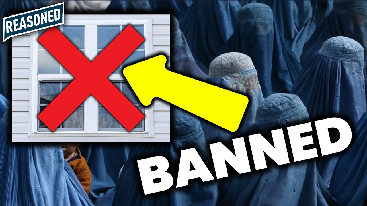 Taliban BANS WINDOWS So Men Can't See Women in Homes 😱 - YouTube