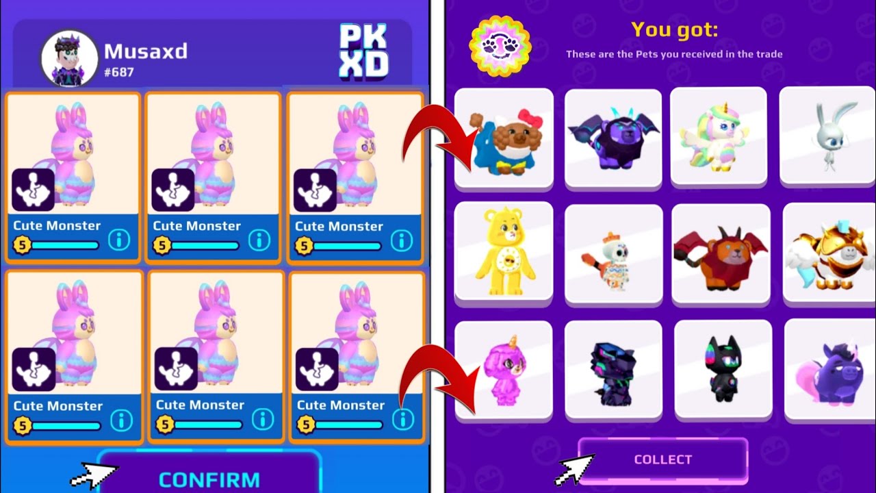 Pkxd Giveaway #104 || Cute Monster (6) And I got a Thunder Pegasus ...