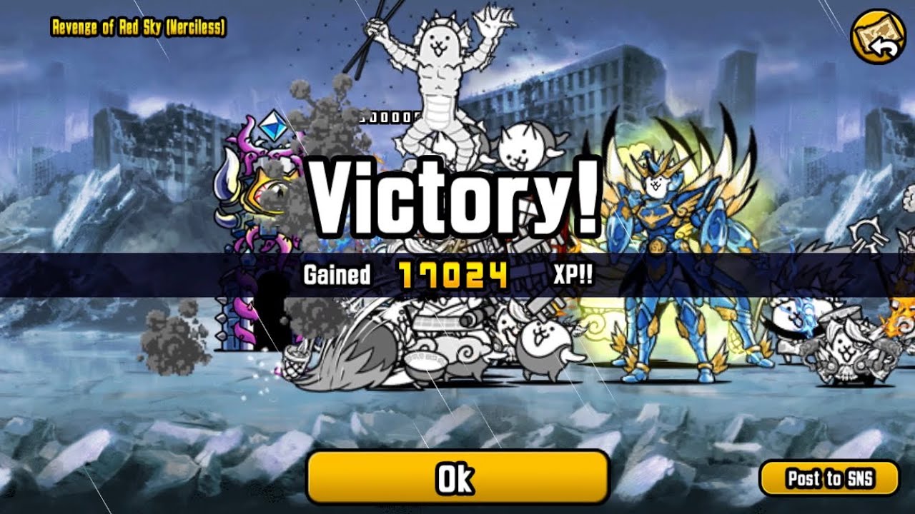 The Battle Cats - Revenge of Red Sky (Merciless) (ft. Ultima Galaxy ...