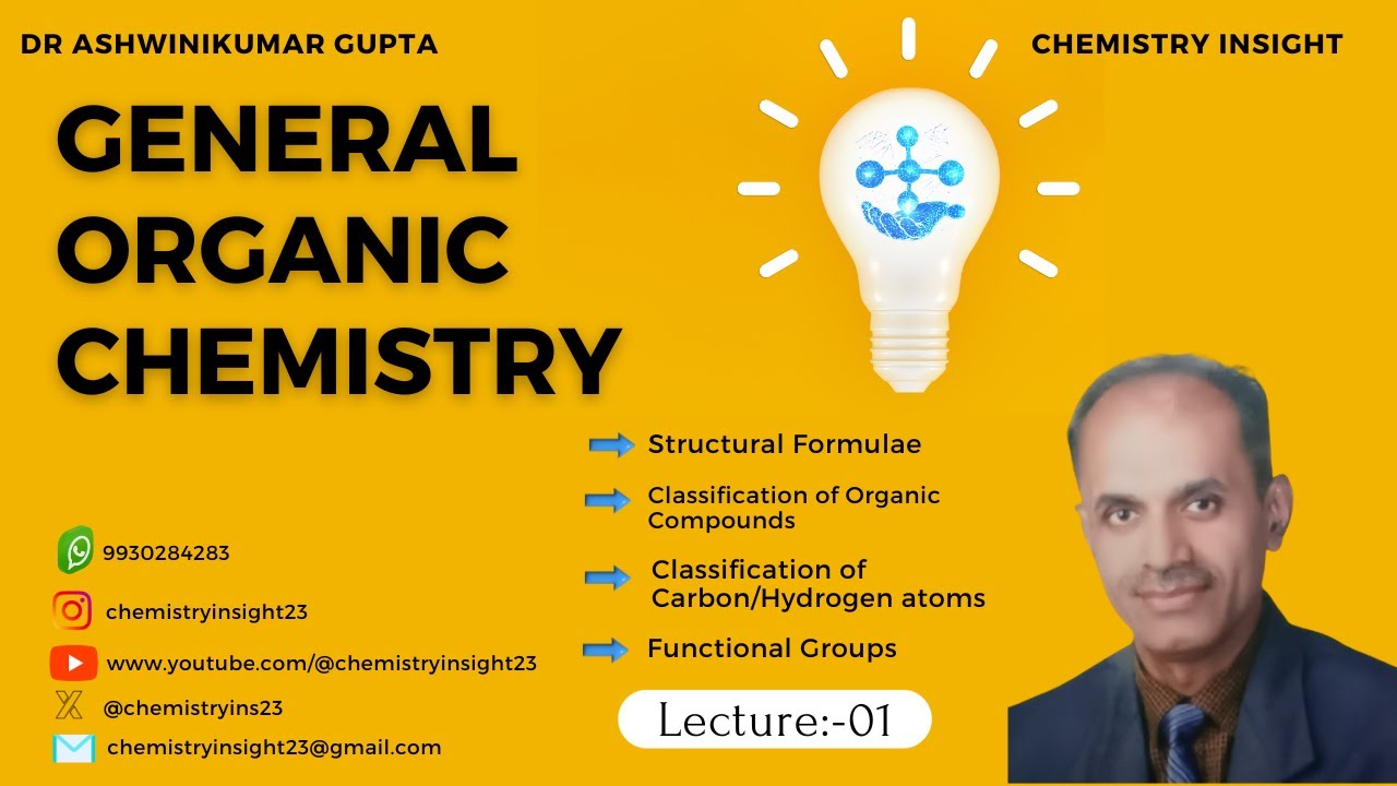 Basic Org Chem Lec 01 - YouTube