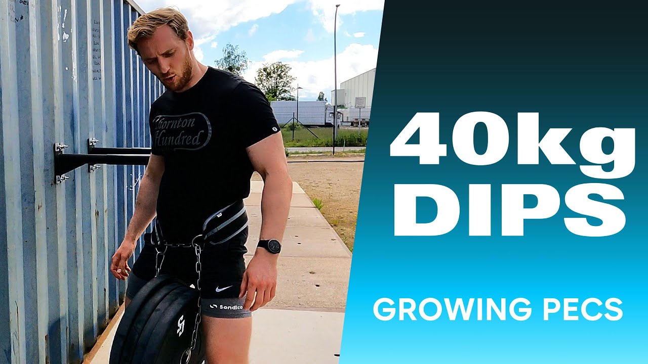 How to do Weighted Dips: Tips from a Shipping Container Gym - YouTube