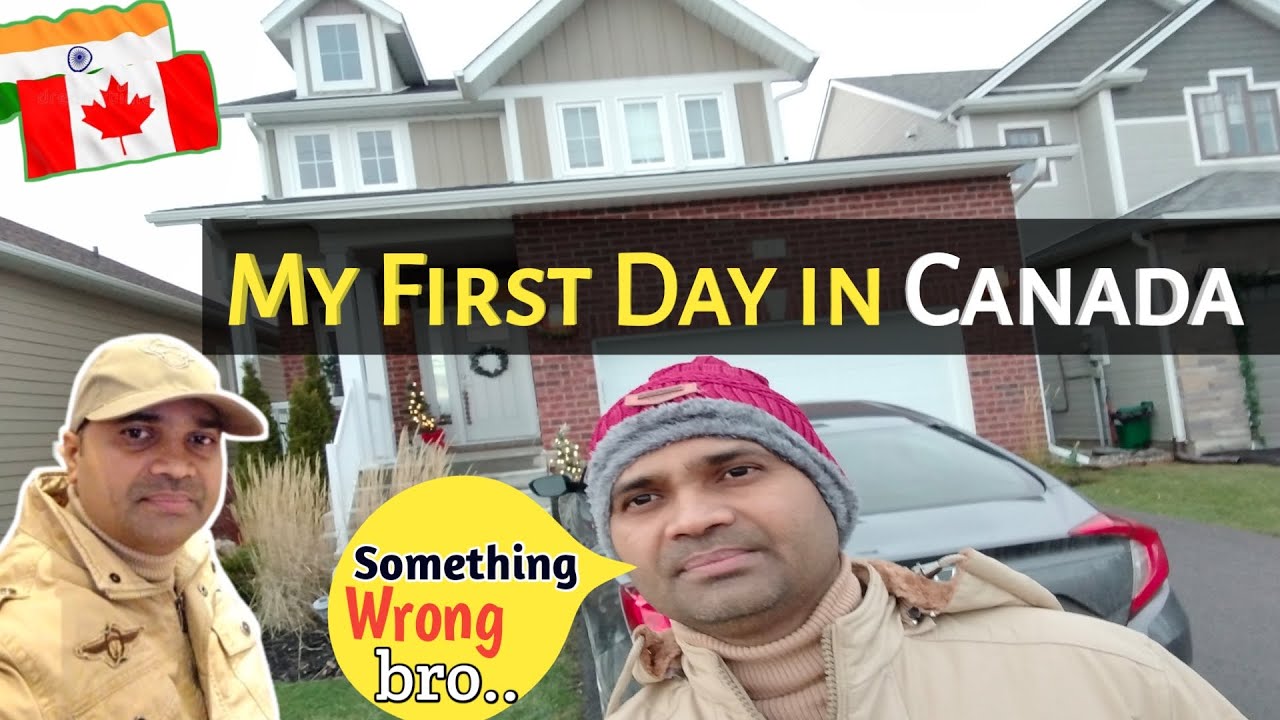 My First Day in Canada। My first Visit to Canada। Canada news ...
