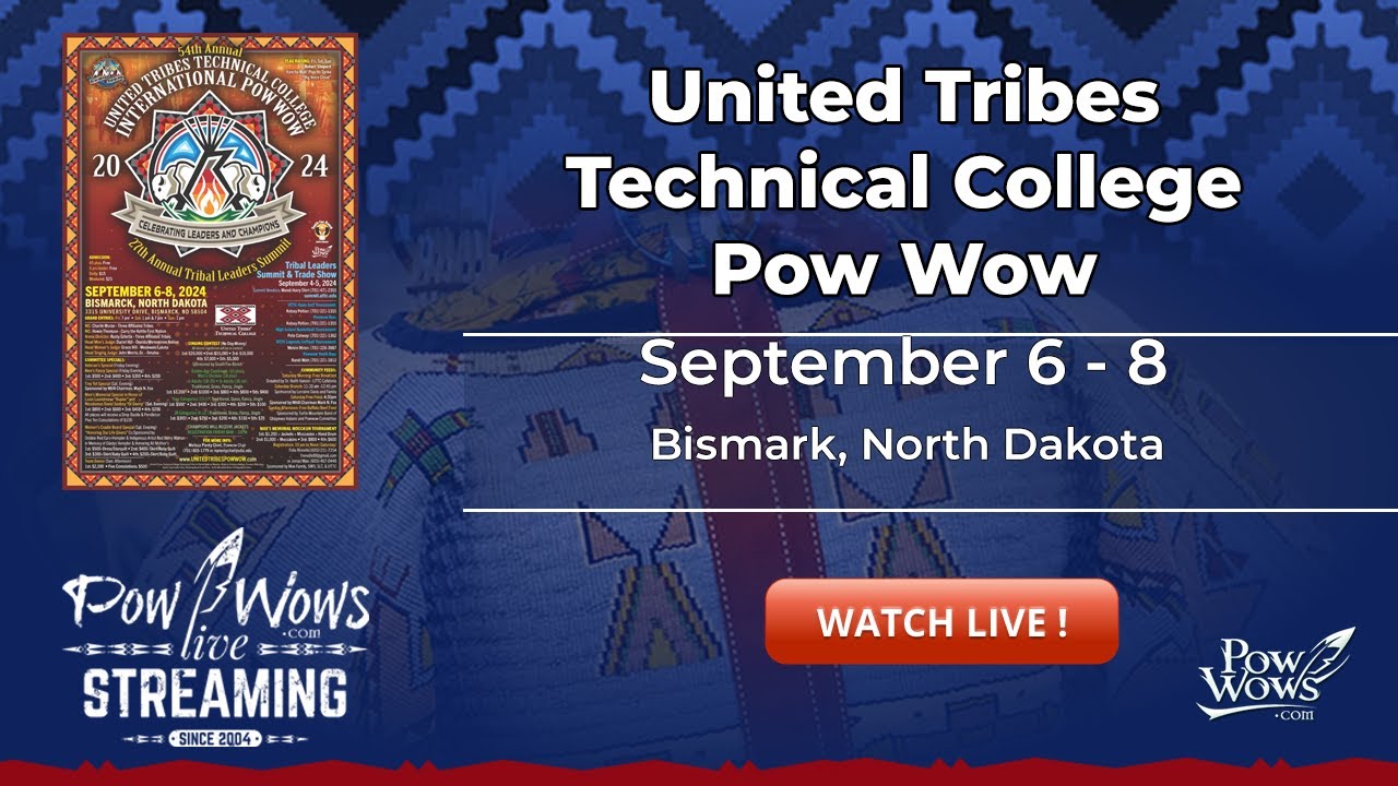2024 United Tribes Technical College Pow Wow - Sunday - YouTube