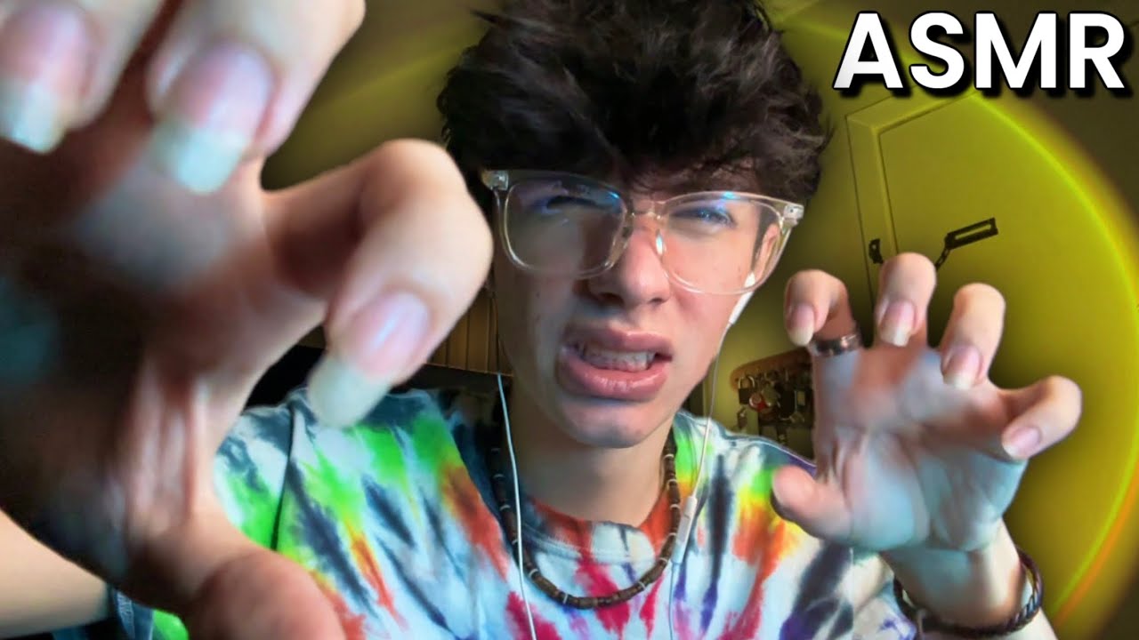 *ASMR* Nail Tapping & Hand Sounds 🦁 - YouTube