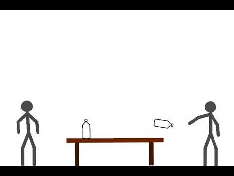 bottle flip a drawing cartoons 2 animation - YouTube