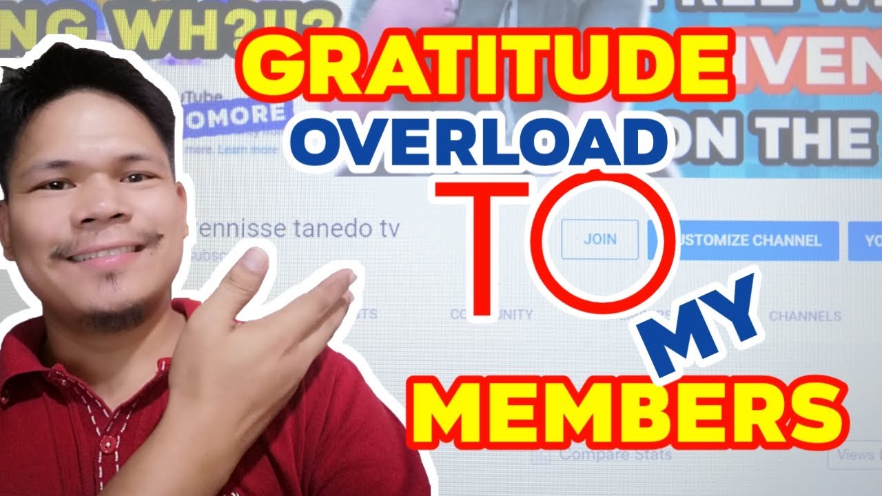 Join Membership Button in Youtube Update as of July 2020 II Thank you ...