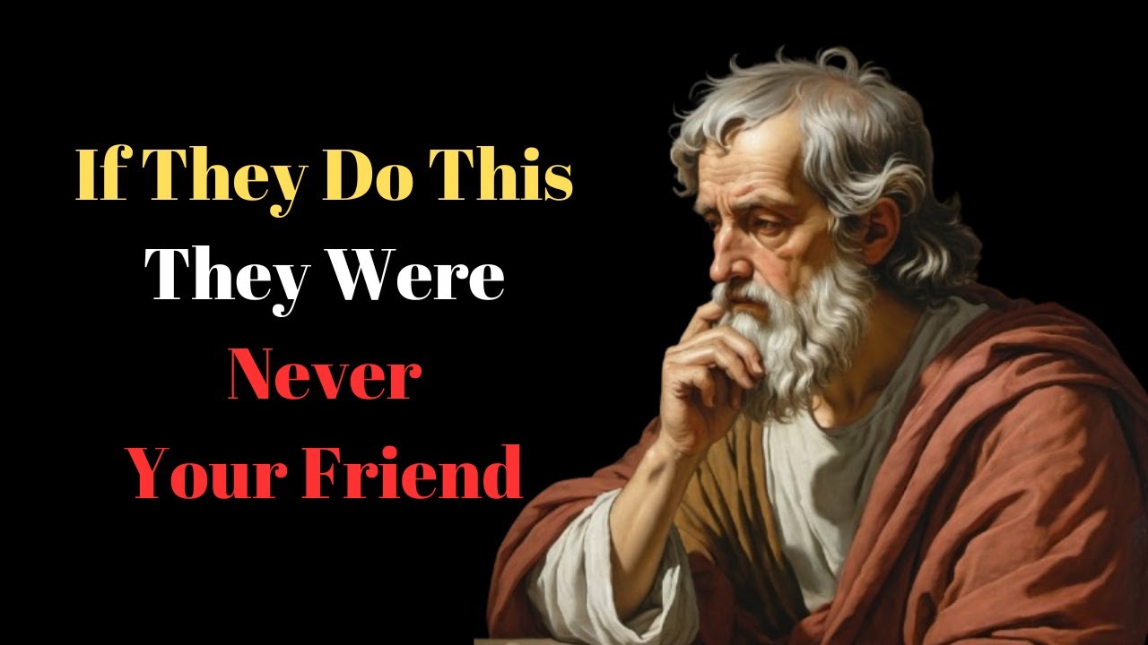 If They Do THIS, They Were NEVER Your True Friend! Self Improvement ...