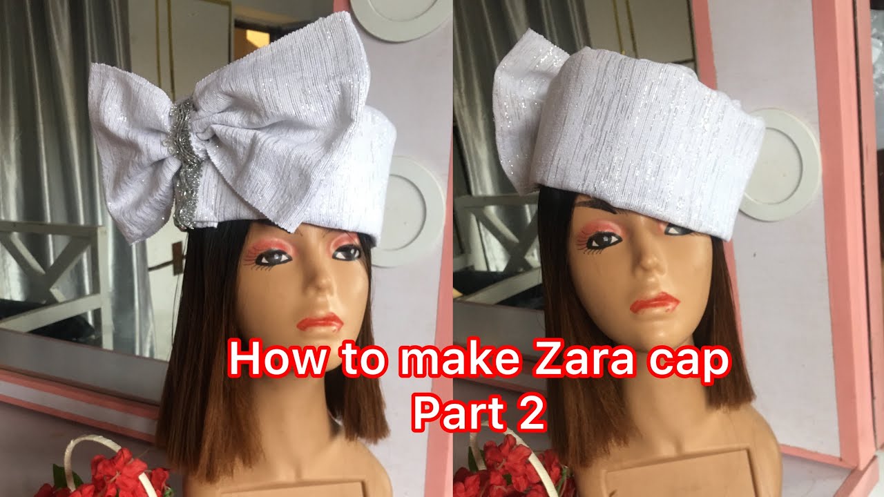 how to make Zara cap autogele part 2 #diy #autogele #zaracap #howto # ...