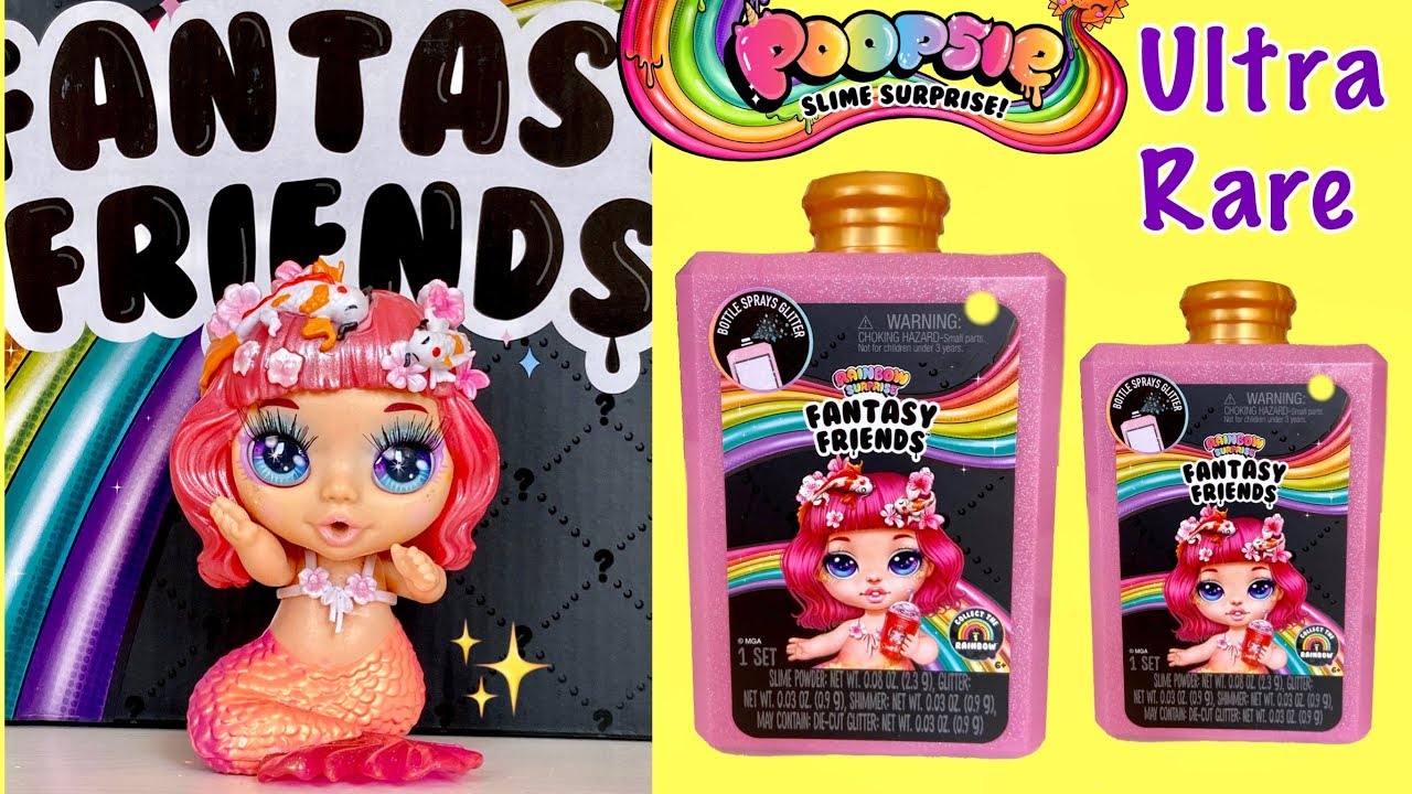 Poopsie Fantasy Friends Ultra Rare Mermaid 🧜‍♀️ Found - RainBow ...