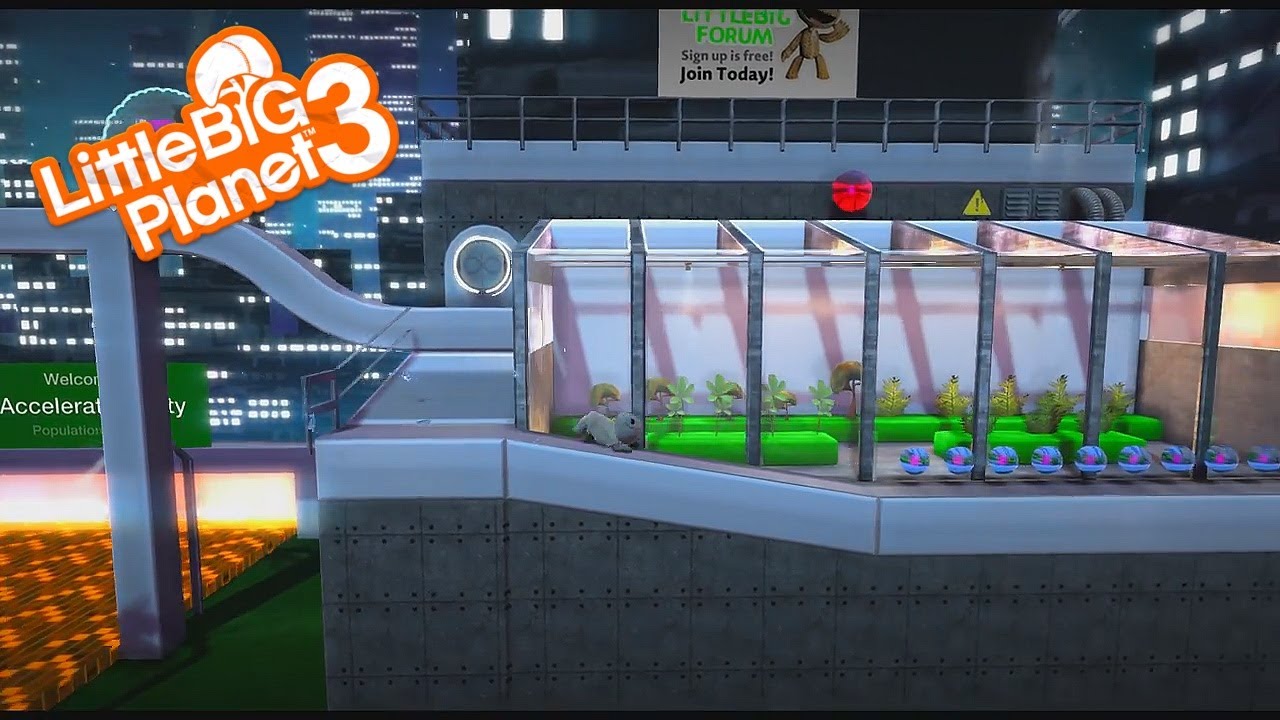 LittleBigPlanet 3 - Acceleration City 2 - YouTube