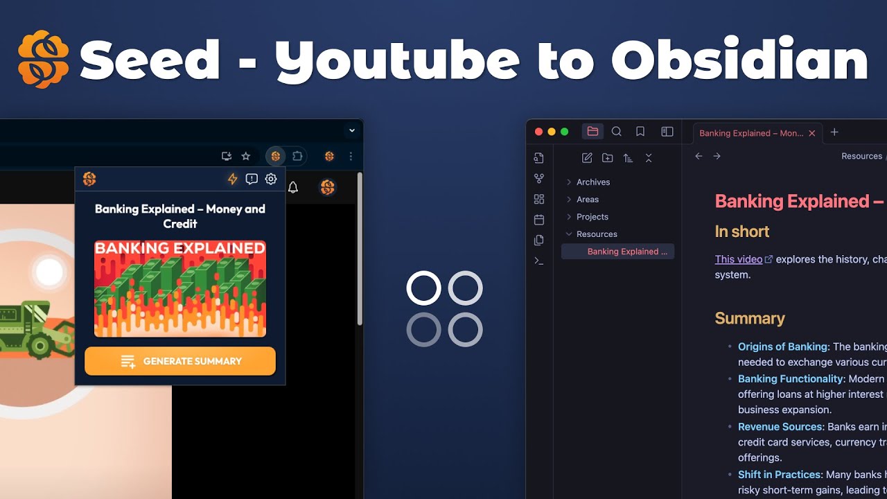 Seed | Youtube to Obsidian - YouTube