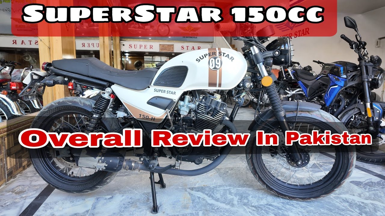 Superstar 150cc bike Review in Pakistan - YouTube