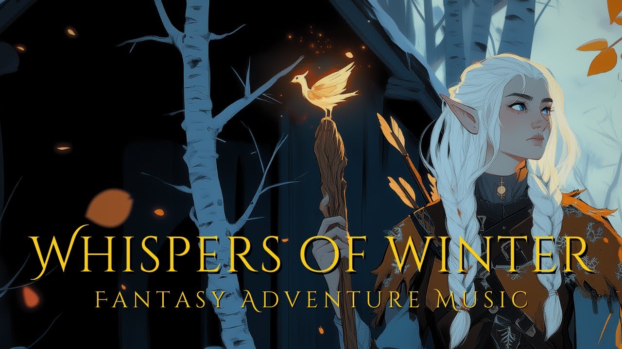 Whispers Of Winter | D&D Fantasy Adventure Music | A Winter's Journey