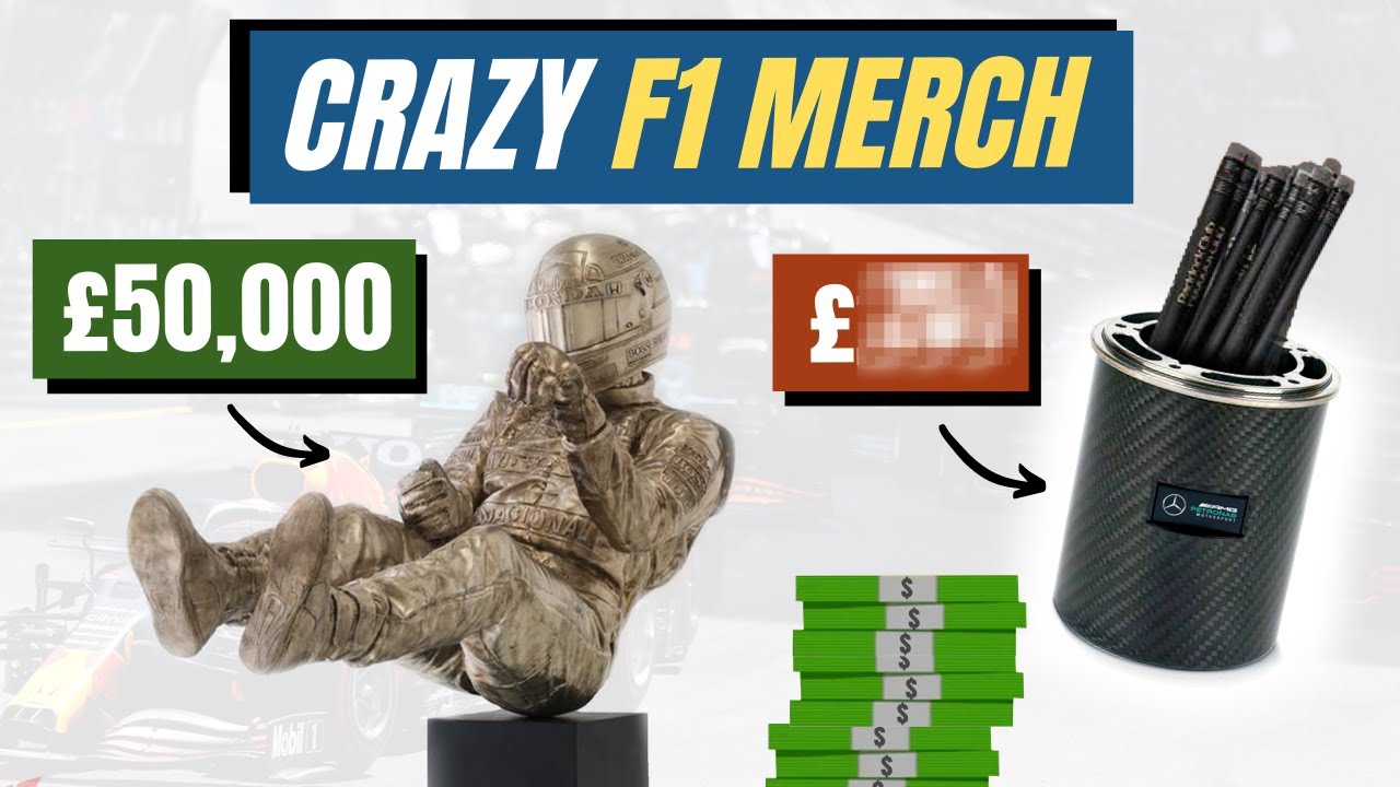 The Most Expensive F1 Merch - YouTube