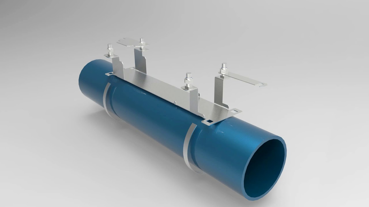 Fitting Hydroflow Commercial Units with a Steel Bracket - YouTube