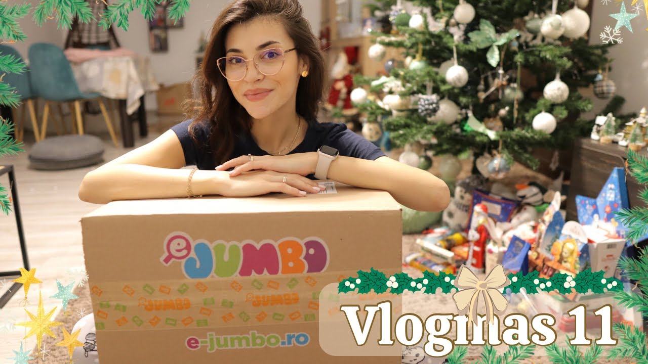 VLOGMAS 11 // Prima comanda e-JUMBO | Un weekend linistit - YouTube