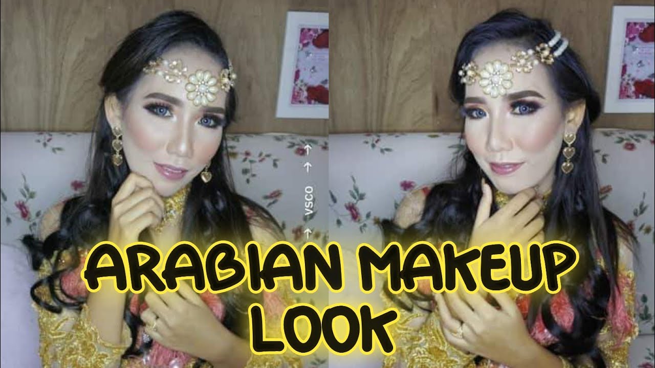 Tutorial Arabian MakeUp Look 💜💜 - YouTube