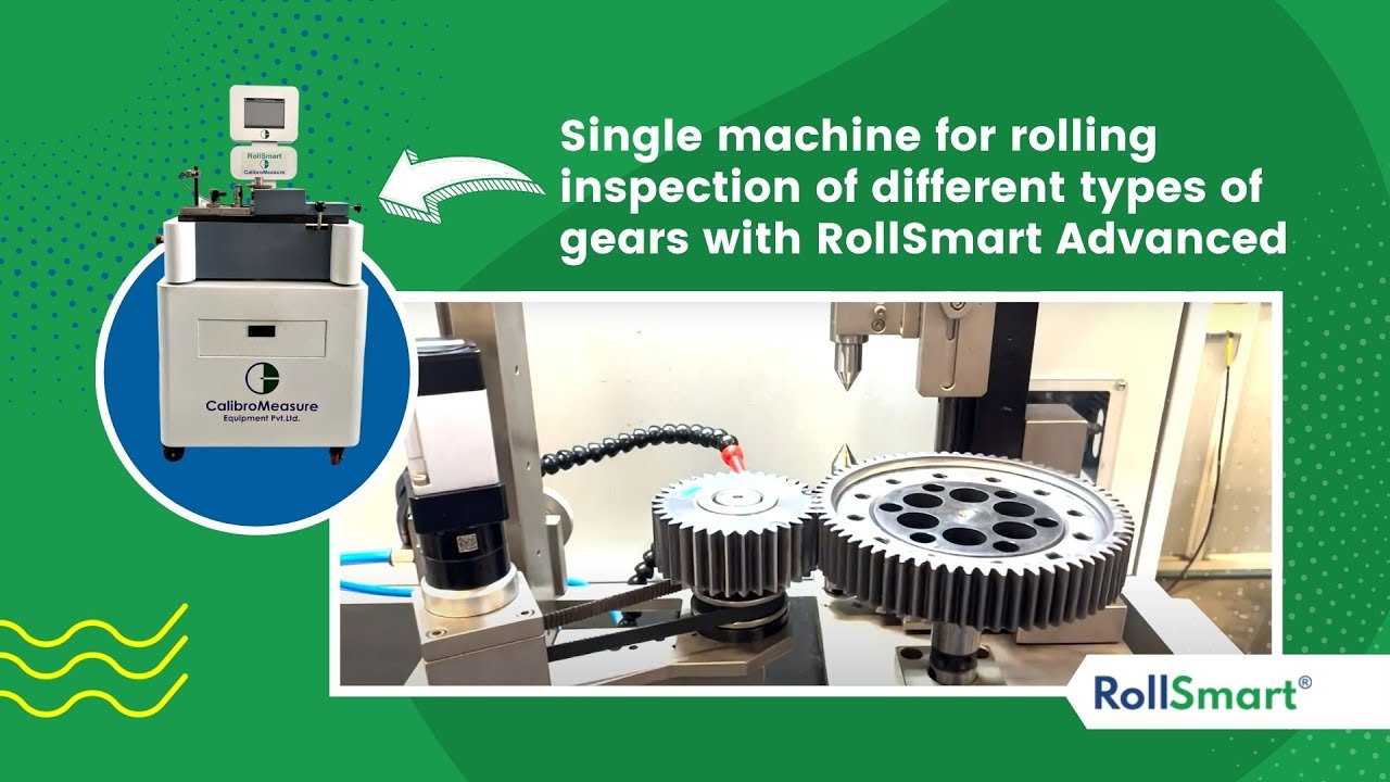 Gear Rolling Tester | Most advanced solution - YouTube
