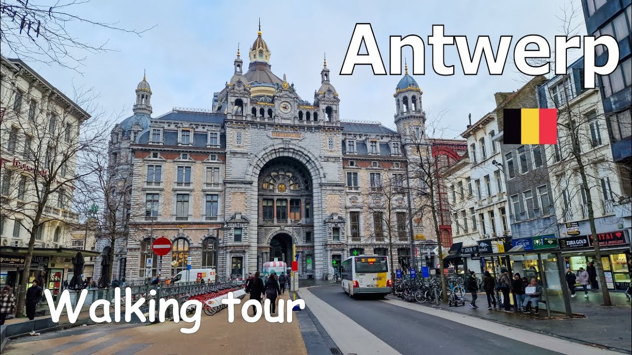 Explore ANTWERP, Belgium: A Fascinating Walking Tour - YouTube