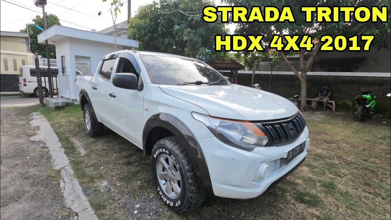 READY‼️MITSUBISHI STRADA TRITON HDX 2017 4X4. - YouTube