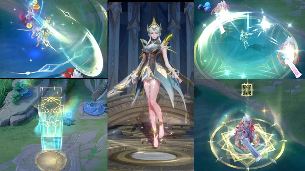 [雙生造型] 刀鋒寶貝 啟示之音 全球甄選 新造型特效展示 | [AOV X HOK] Butterfly New Skin Preview ...