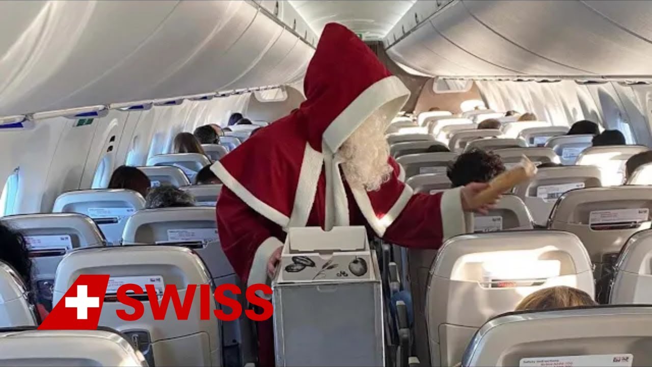Santa on board | SWISS - YouTube