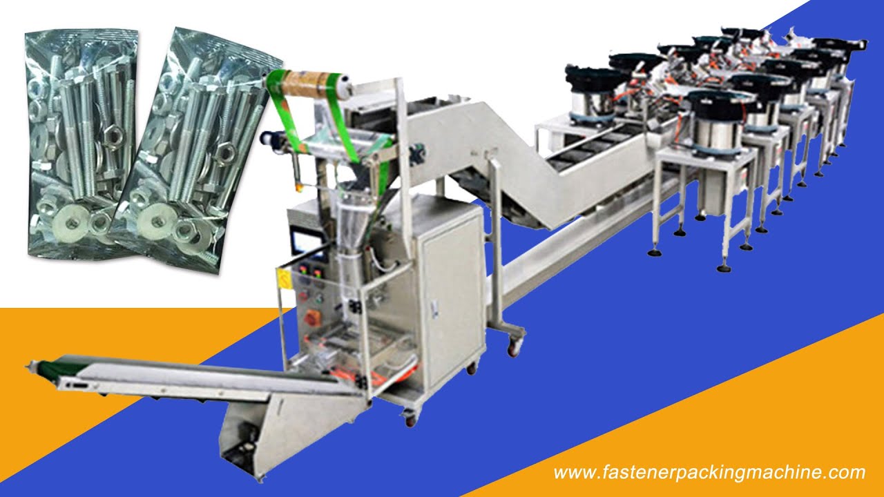Automatic Counting And Packing Machine For Mini Screw/ Plastic - YouTube
