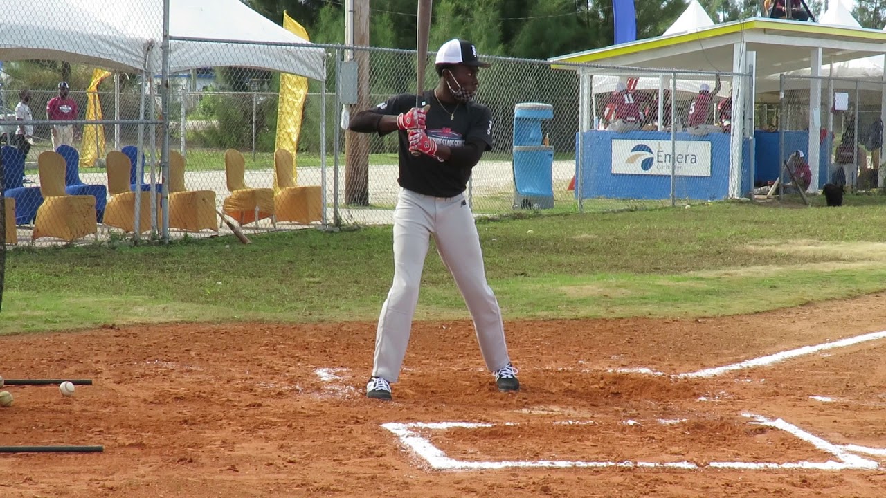 2020 Future Stars Series World Combine BP: Zaiden Cox - YouTube