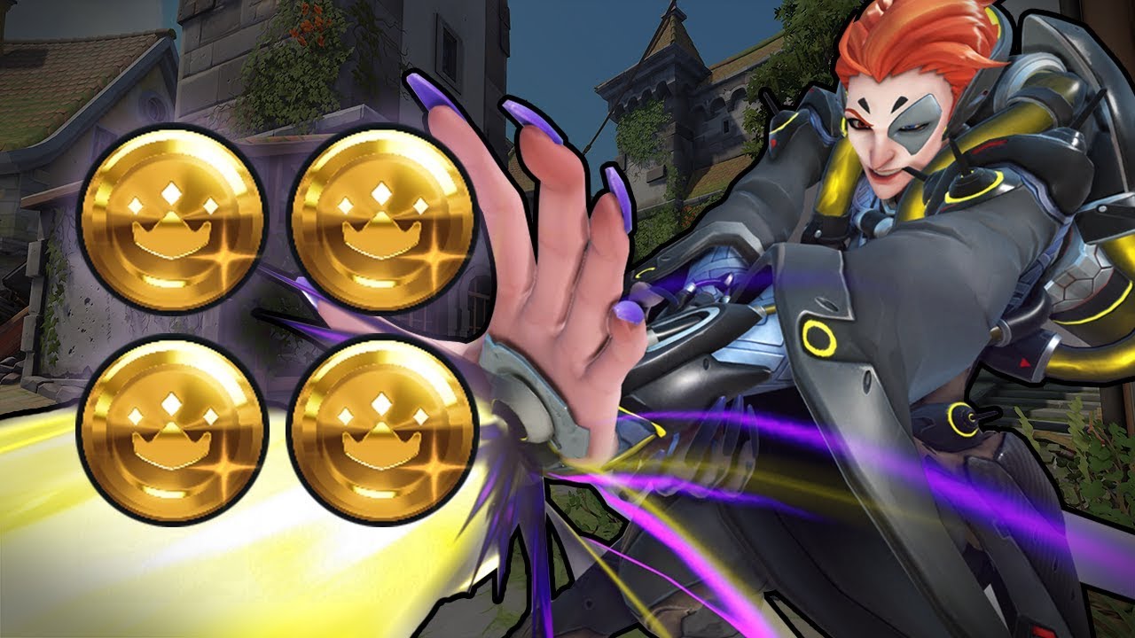4 Gold Moira Mastery - Overwatch Ranked Gameplay - YouTube