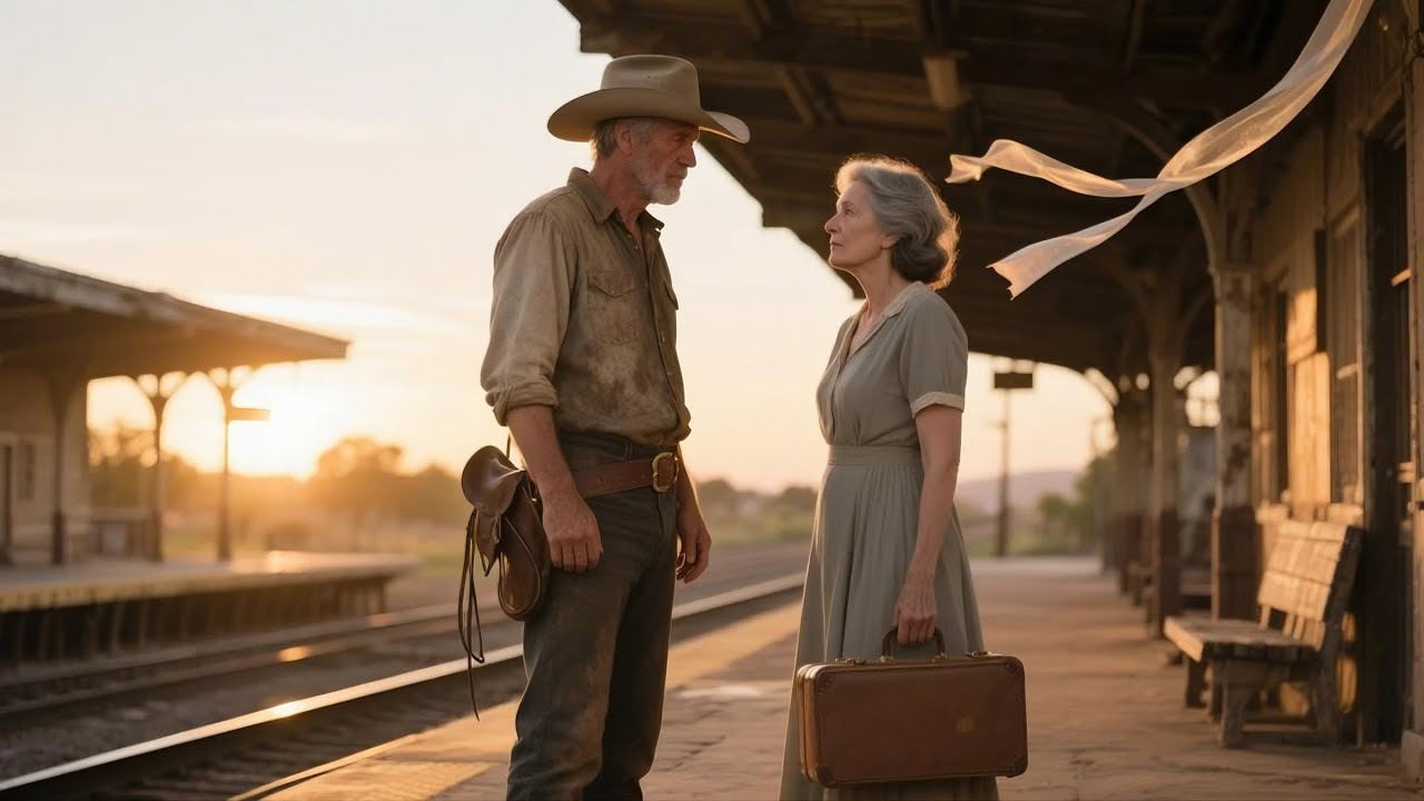 "Bride Abandoned at the Train Station Meets a Grieving Cowboy – And ...