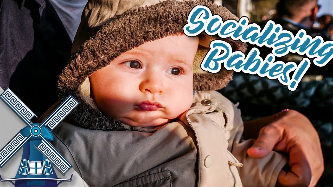 SOCIALIZING NEWBORN BABIES | 5-month-old enjoying the sun! - Vlog 549 ...